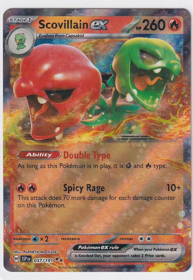 Scovillain ex 037/191 Surging Sparks – Collector's Compound